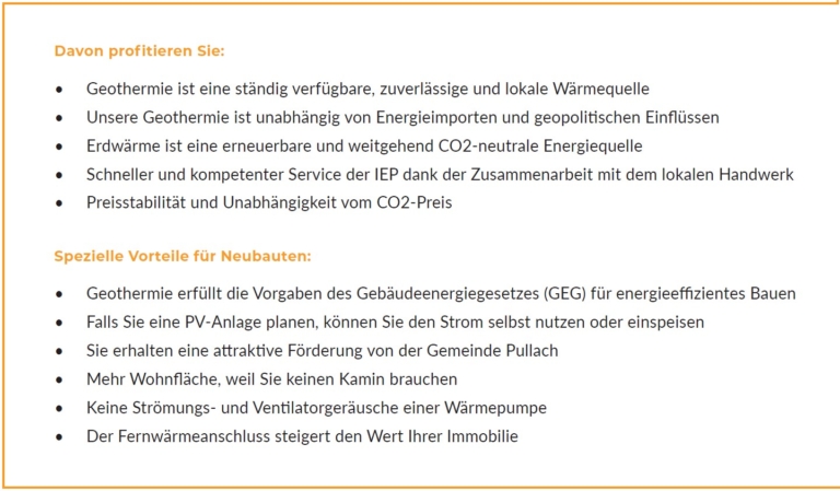 Wie künftig heizen? Kurzinfo für Bauherren zur Geothermie
