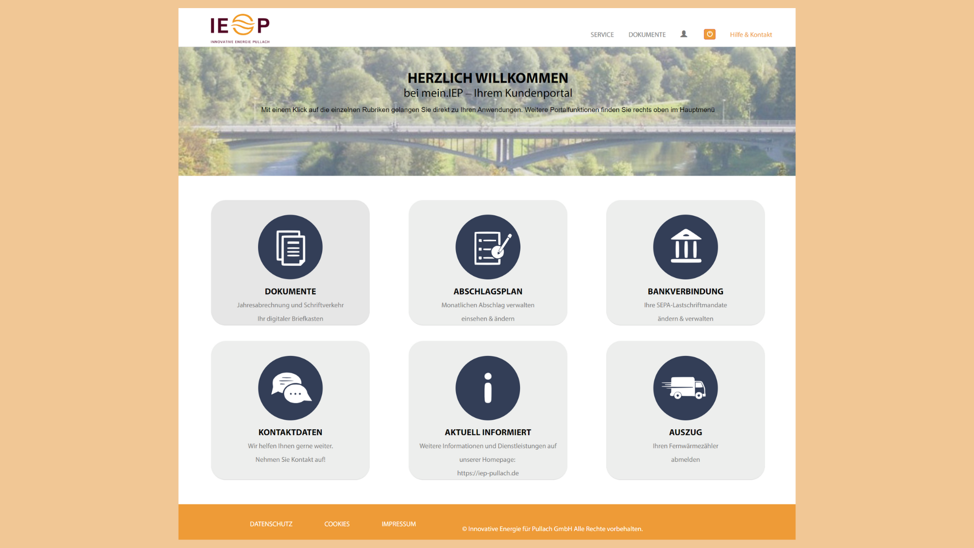 IEP-Kundenportal: Alle Dokumente jederzeit griffbereit